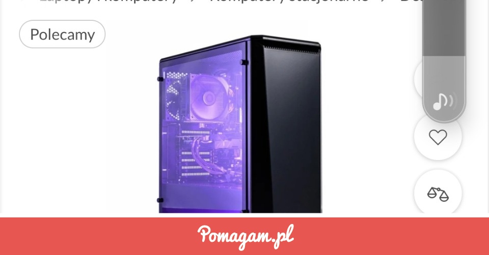 Zrzutka na Zbieramy na komputer lub laptopa - Dominik Cińcio | Pomagam.pl