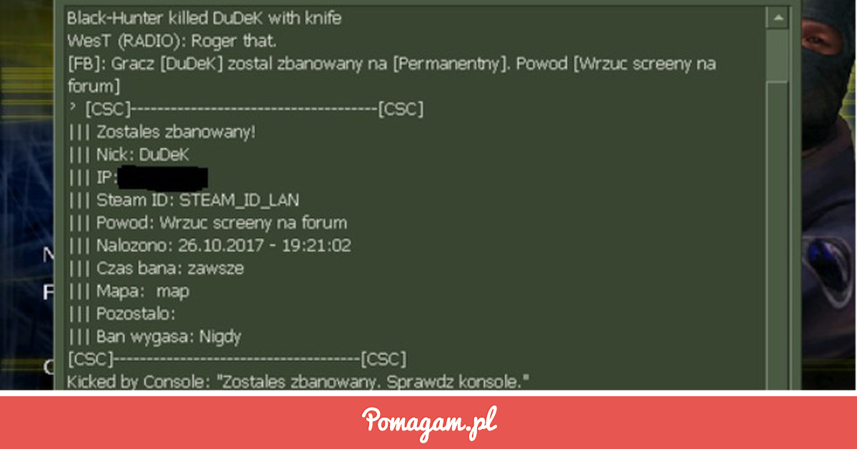 Zrzutka na Unban 1Shot2Kill - Tfuj Stary | Pomagam.pl