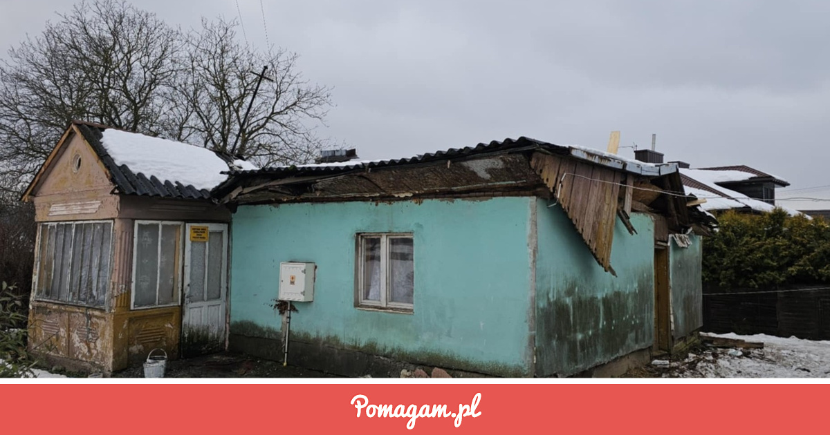 Zrzutka na Zbiórka na Zawalony Dach Domu - Staszek Zawada | Pomagam.pl