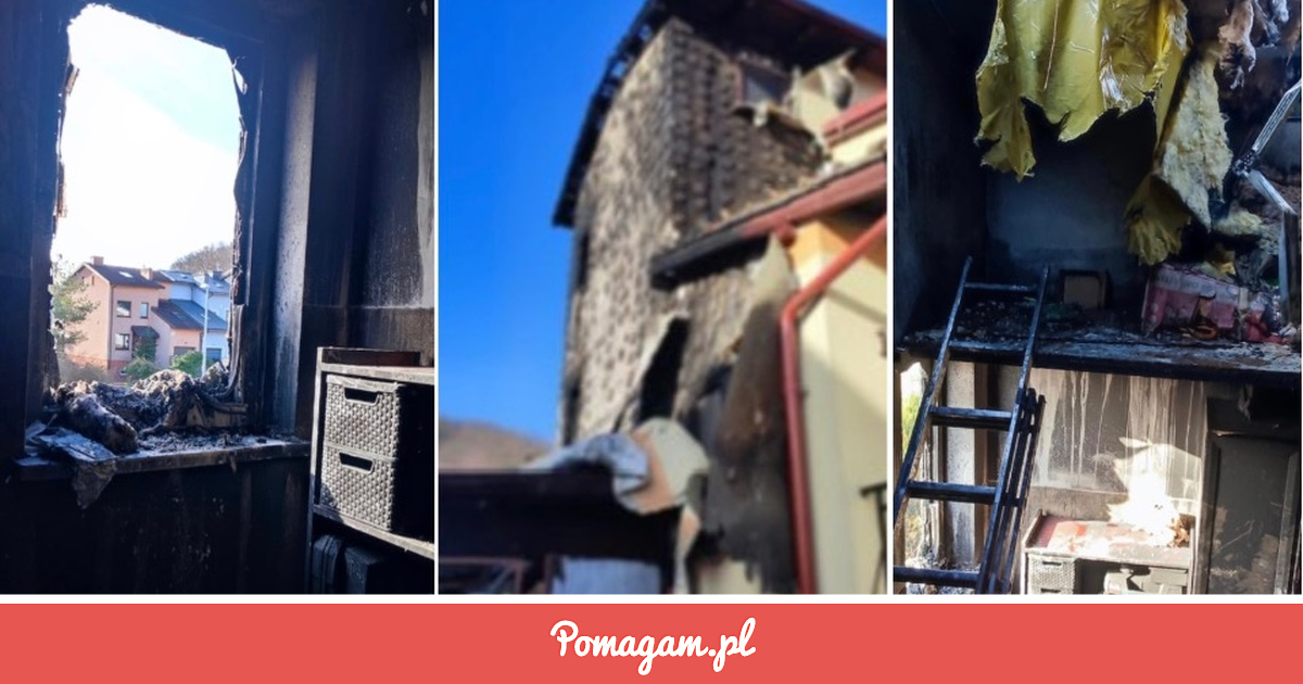 Zrzutka na Odbudowa Domu po Pożarze Reda. - Magdalena Sudnik | Pomagam.pl