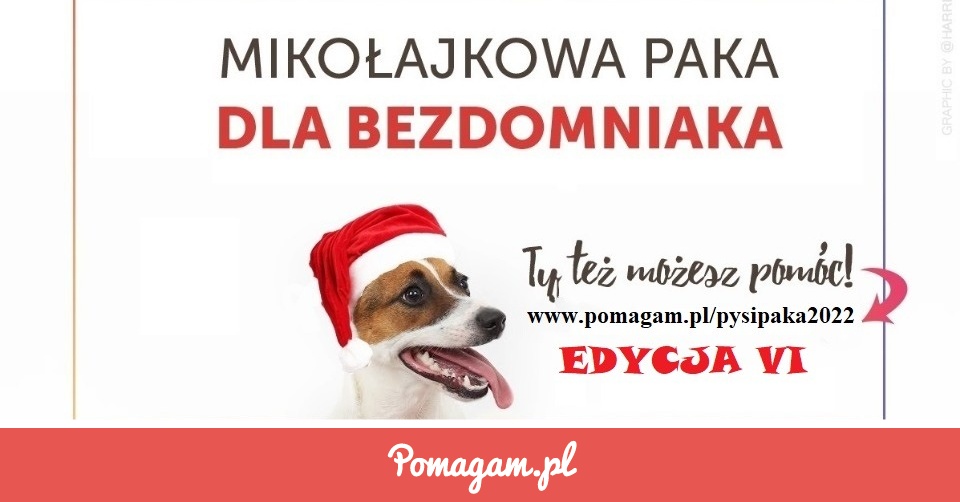 Zrzutka na PAKA dla Bezdomniaka 2022 - Pod Egidą | Pomagam.pl
