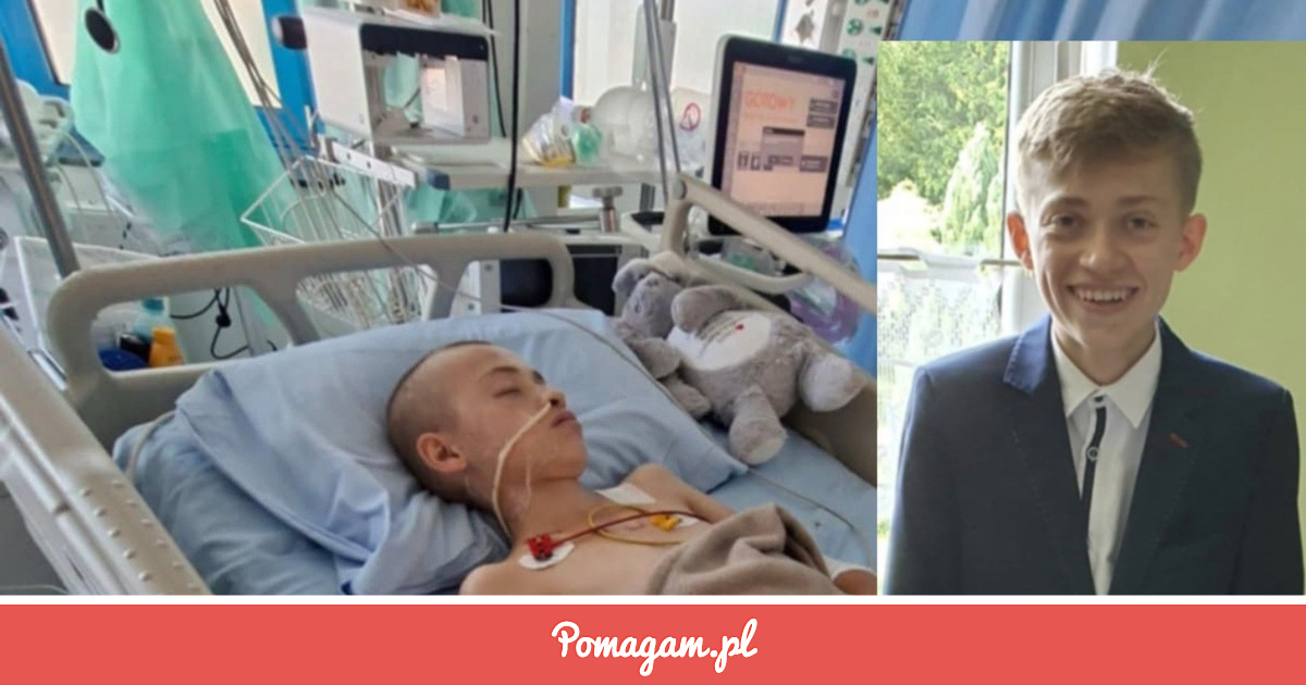 Zrzutka na Walka o Zdrowie i Życie 14-latka - Adam Szałajko | Pomagam.pl