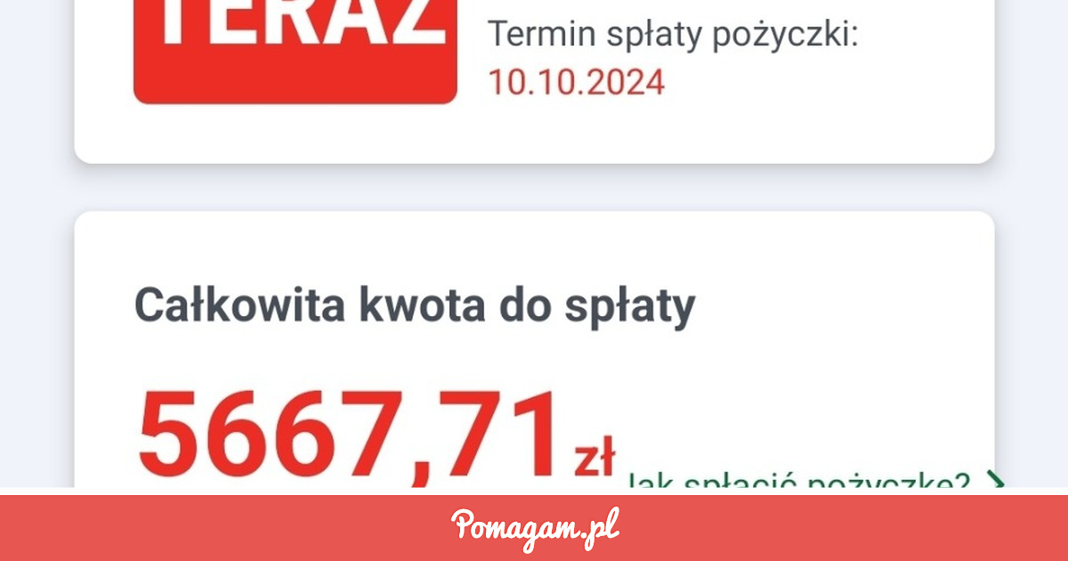 Zrzutka na Proszę o Pomoc w Spłacie Pożyczk - Daniel Rost | Pomagam.pl