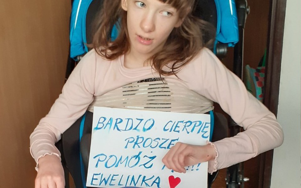 Zrzutka na Pomoc dla Ewelinki na Operację - Anna Scok | Pomagam.pl