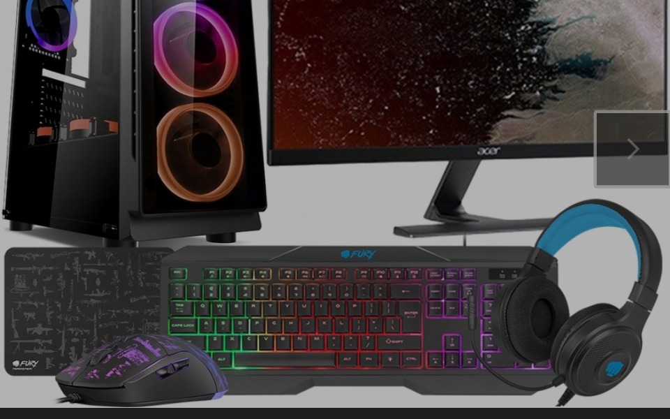 Zrzutka na Komputer Zestaw Gamingowy - Beniamin Czychański | Pomagam.pl